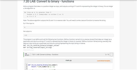 solved write a program that takes in a positive integer as