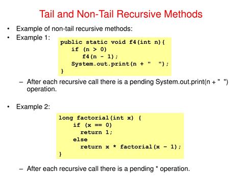 ppt types of recursive methods powerpoint presentation free download id 9677899