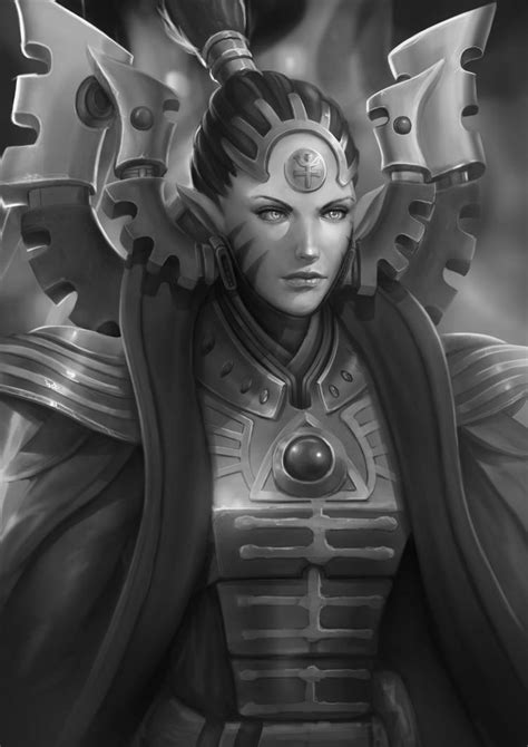 Farseer Macha Dawn Of War 3 Fan Art By Gengar1991 On Deviantart