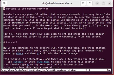 How To Open Vimtutor In Neovim And Vim Text Editors