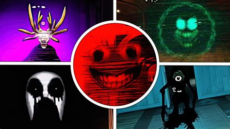 Doors Hardcore Mod All Jumpscares Deer God Shocker New Monsters