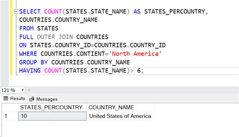 Sql Server Full Outer Join With Where Clause Databasefaqs