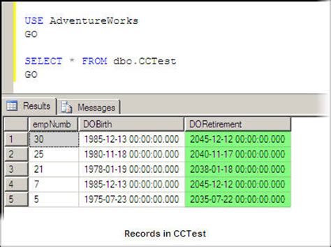 Using Computed Columns In SQL Server With Persisted Values