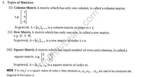 important questions for class 12 maths chapter 3 matrices