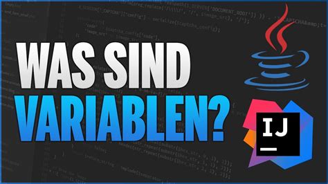 VARIABLEN in Java für Beginner in 7 min Java Programmieren Lernen