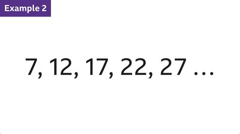 finding the 𝒏th term of an arithmetic sequence ks3 maths bbc bitesize bbc bitesize