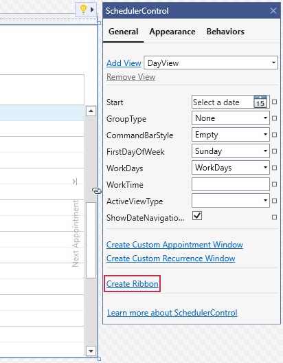 create a simple scheduling application wpf controls devexpress documentation