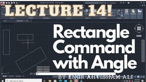 How To Draw A Rectangle In Autocad 2023 Templates Sample Printables