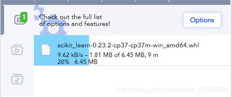 python手动安装镜像库 whl文件 以scikit learn为例 scikit learn whl csdn博客