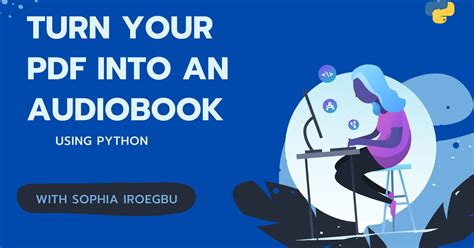 turn your pdf into an audiobook using python