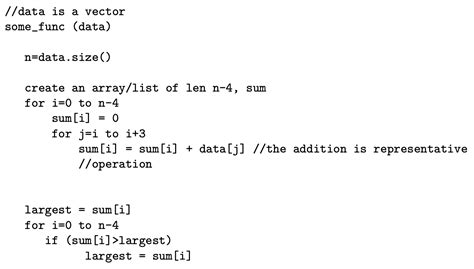 solved pseudocode and running time analysis write a
