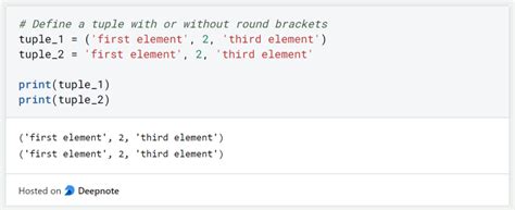 Python Tuples einfach erklärt Data Basecamp