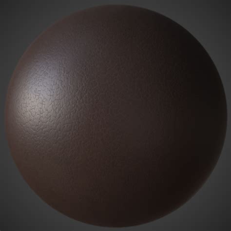 Brown Leather PBR Material Free PBR Materials