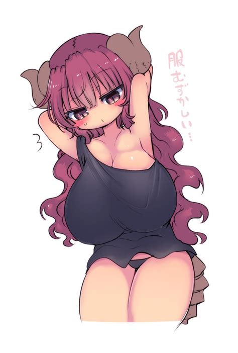 Rule 34 1girls Big Breasts Black Panties Black Shirt Blush Breasts Cool Kyou Shinja Horns Huge