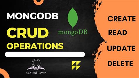MongoDB CRUD Operations Insert Find Update And Delete Content