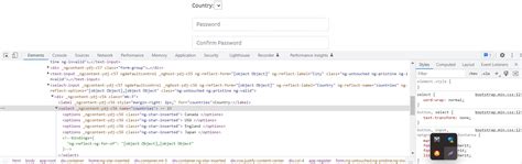 unable to display a reusable select input dropdown component in angular form stack overflow