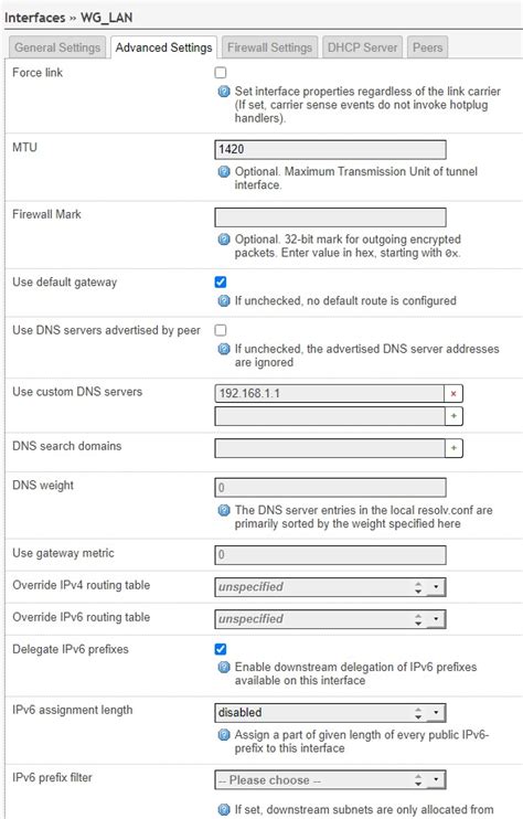 openwrt wireguard server road warrior setup force clients to use dns network and wireless
