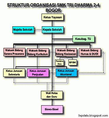 Contoh Struktur Organisasi Perusahaan Swasta Sinau