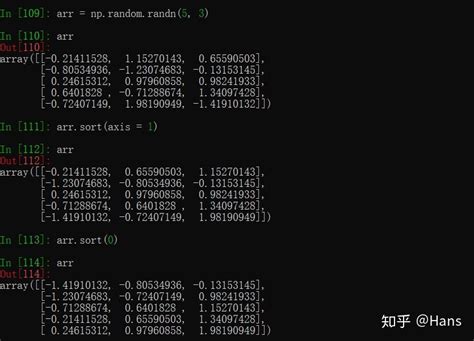 python numpy库学习笔记（二） 知乎