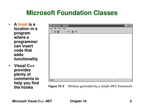 ppt microsoft foundation classes powerpoint presentation free download id 15886