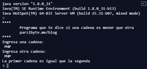 comparar cadenas en java usando equals y compareto la forma correcta parzibyte s blog