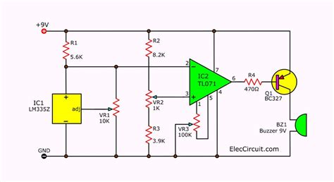 Temperature Sensor Module Circuit