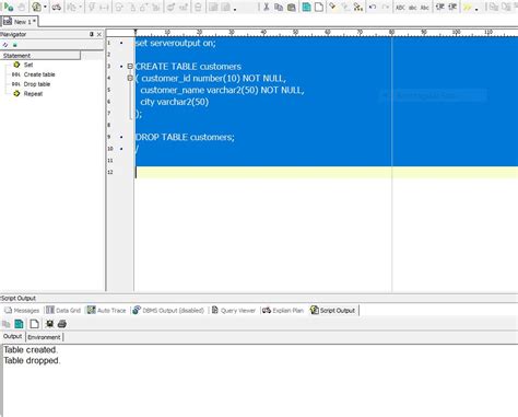 Sql Error Execution 1 5 Ora 00922 Missing Or Invalid Option Set Serveroutput On In Toad