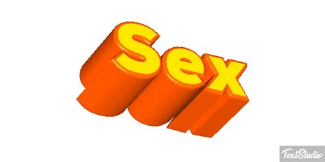 Sex Word Animated  Logo Designs