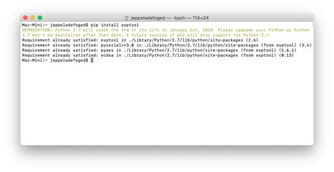 Esptool Py Command Not Found ESPTOOL 390 Issue 427 Espressif