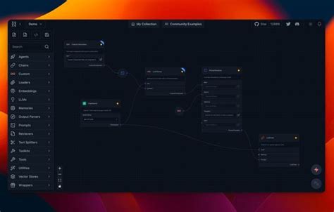 langflow ui for langchain providing an effortless way to experiment and prototype flows