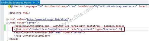 bootstrap 3 0 0 with asp web forms step by step without nuget package my tec bits