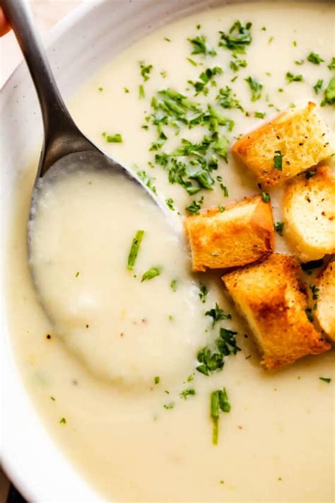 Creamy Leek And Potato Soup Easy Weeknight Recipes