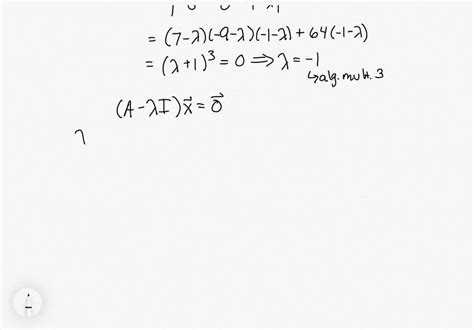 solved non symmetric matrices with repeated eigen values find the eigen values and eigen