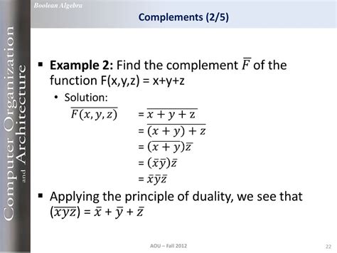 lecture 3 boolean algebra and digital logic lecture duration 2 hours ppt download