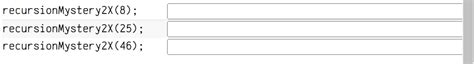 solved language type 急 java recursion for each of the calls