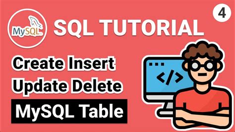 create insert update delete drop mysql table sql tutorial for beginners mysql youtube