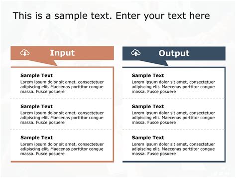 Top Input And Output Templates Input Output Process In PowerPoint