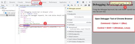 Different Ways Of Debugging JavaScript Code Using Chrome Browser