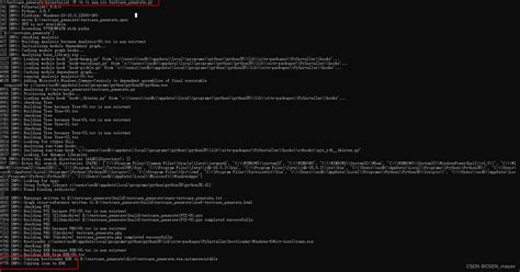 【python学习总结2】 py文件转化为 exe文件 py转换成 exe csdn博客