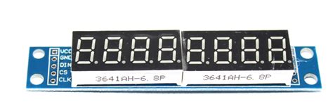 display de 8 digitos 7 segmentos con max7219 tienda y tutoriales arduino