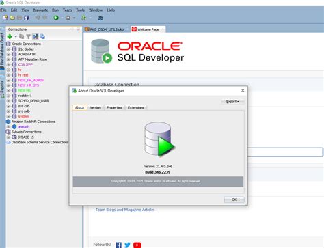 sql developer and data modeler version 21 4 1 are now available