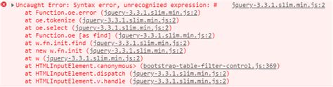 datepicker bootstrap table filter control doesn t work with jquery 3 3 1 · issue 3712