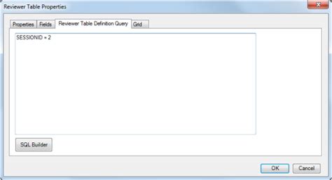 Creating A Definition Query For A Reviewer TableHelp ArcGIS Desktop