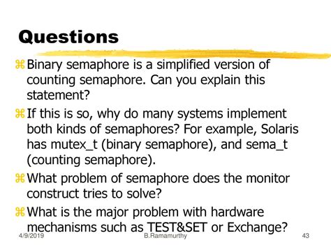 concurrency mutual exclusion and synchronization ppt download