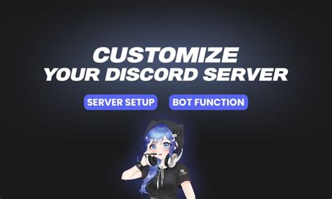 create custom discord bot including various functions by luanrec fiverr