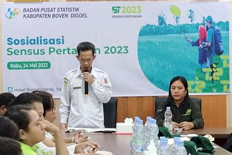 Asisten II Setda Boven Digoel Buka Kegiatan Sosialisasi Sensus