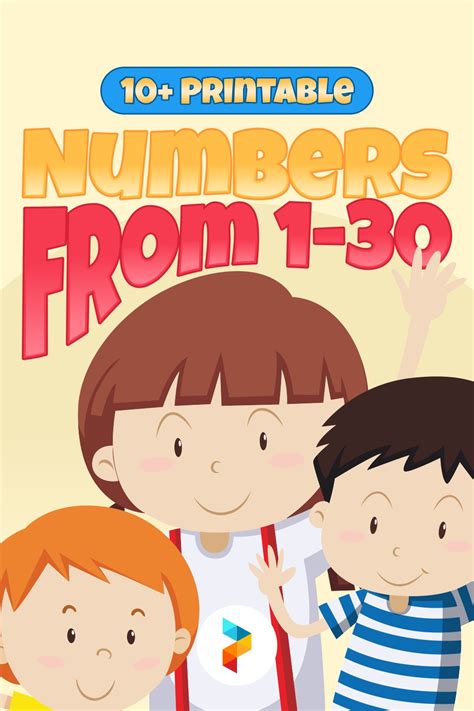 Numbers From 1 30 10 Free PDF Printables