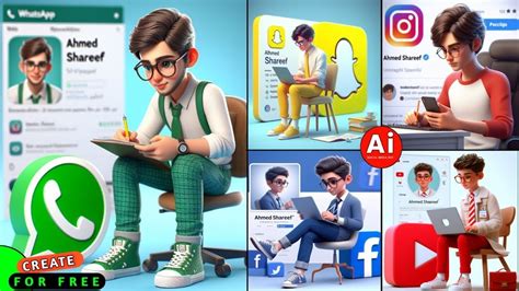 How To Create 3D AI Social Media Boy Images Viral Photo Editing