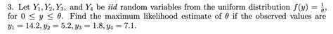 solved 3 let y1 y2 y3 and y4 be iid random variables