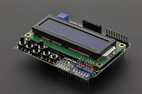 LCD KeyPad Shield For Arduino SKU DFR0009 DFRobot